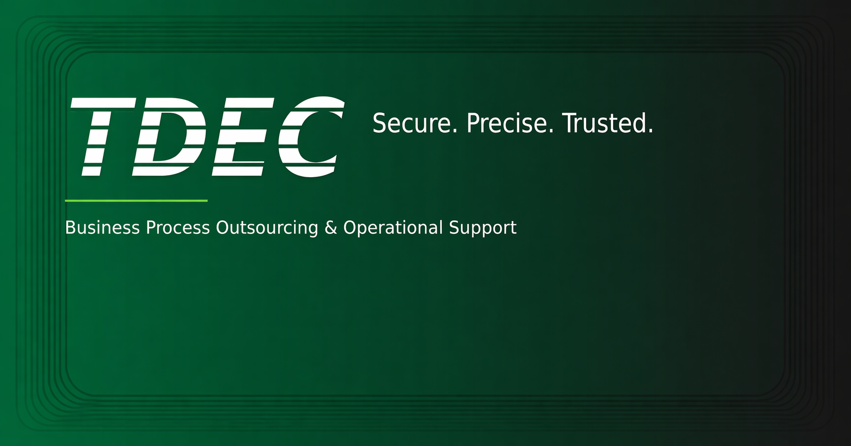 Who We Are | About TDEC